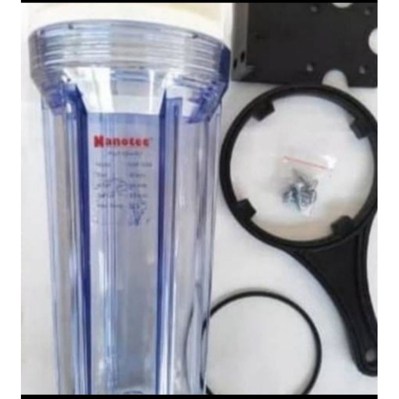 Nanotech 10 inch Water Filter Housing 1/2 (Ready Eugen brand, empty ...