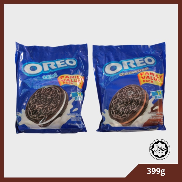 Oreo Vanilla / Chocolate Family Multipack 14 Pack (399g) | Shopee Singapore