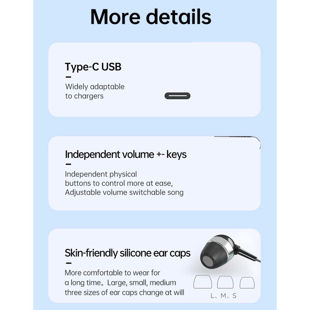 K52 Bluetooth Headset Stereo Retractable Bluetooth V4.0 Earpiece in-Ear ...