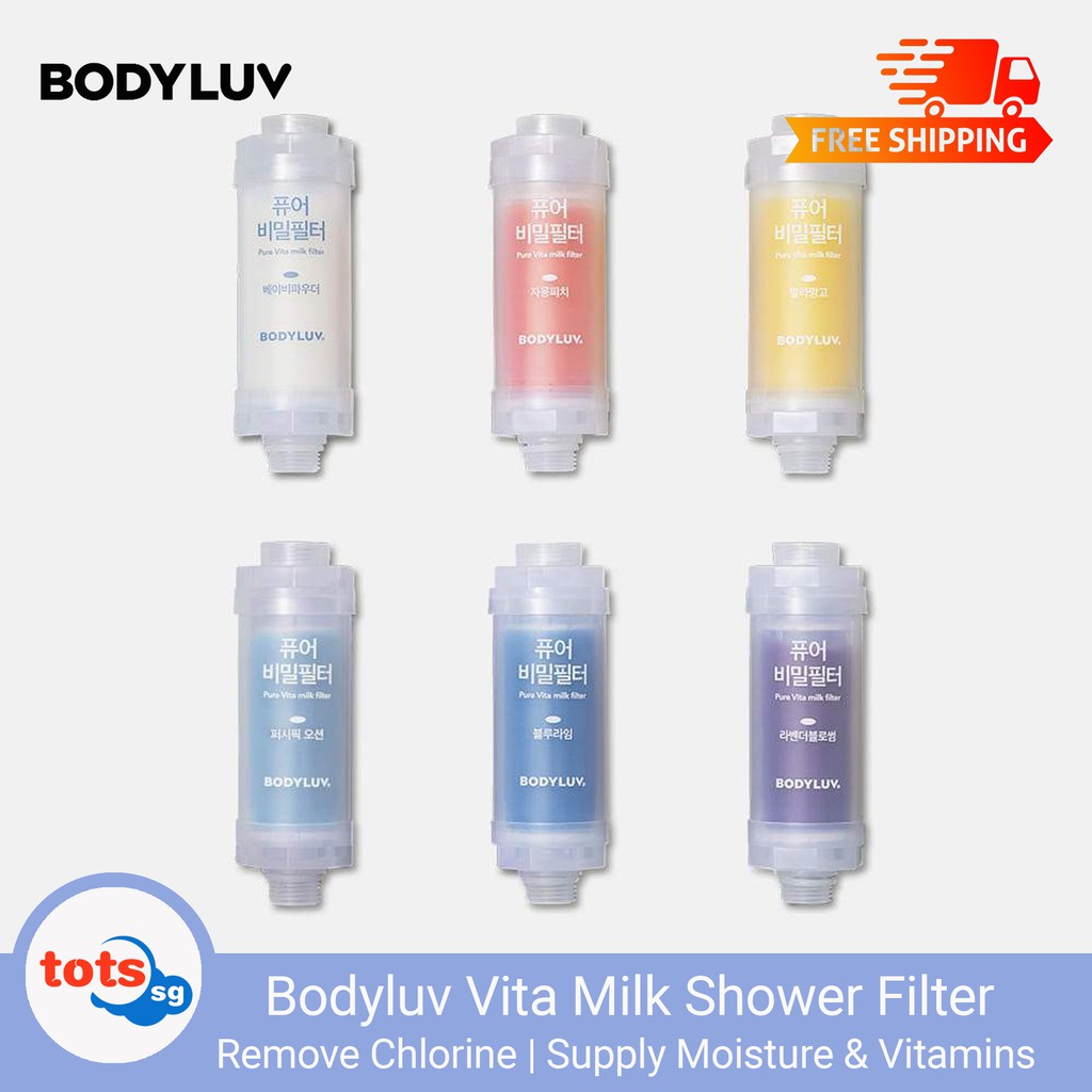 Bodyluv Vita Milk Shower Filter [SG Seller] | Shopee Singapore
