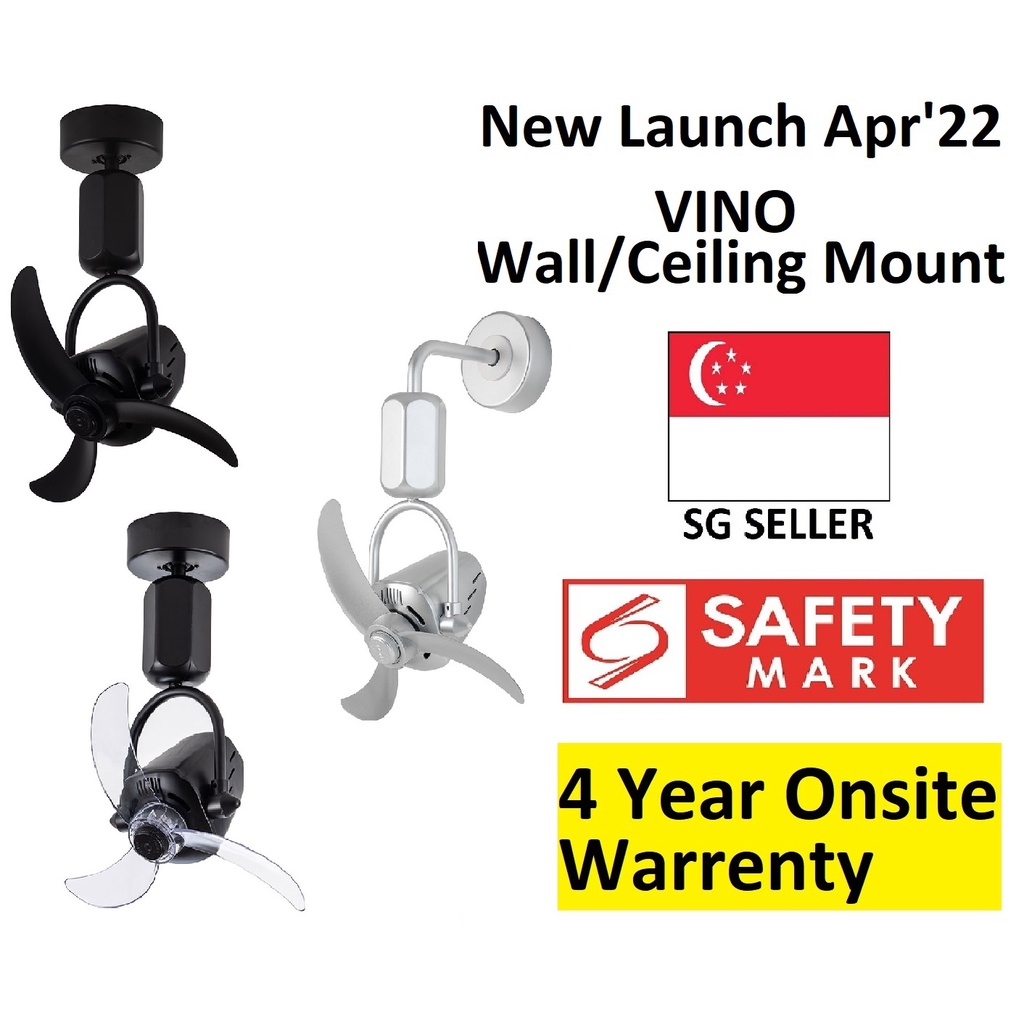 *Apr'22 Launch* Fanco Corner Fan VINO 18 inch (Ceiling + Wall Mounting ...