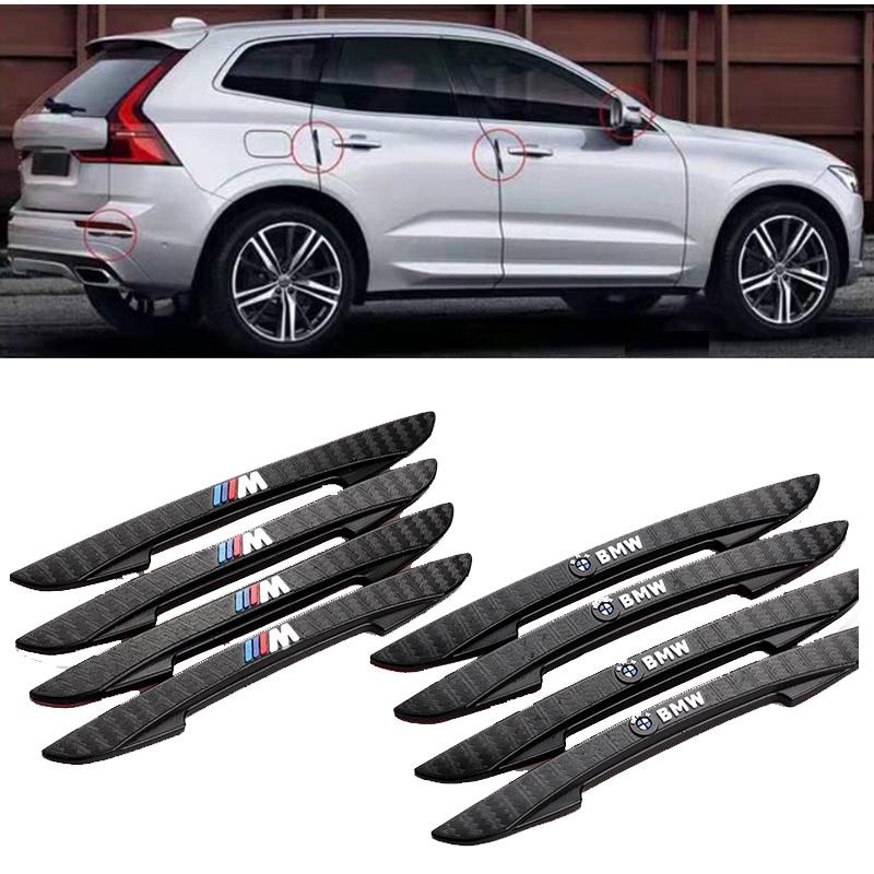 4pcs BMW Anti-Collision Strip Guards Car Doors Side Rubber Protector ...