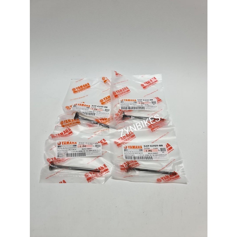 VALVE EXHAUST INLET YAMAHA SNIPER 150 Y15ZR MXKING SPARK 135 LC135 X1R ...