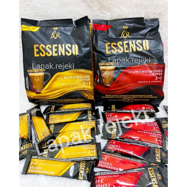 LOR Essenso Coffee With Microground Coffee 3 in 1 100% Arabica Essenso ...