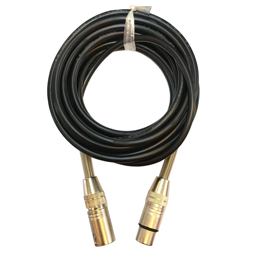 RuQi XLR Male - XLR Female Mono Microphone Cable (5, 10, 15, 20 meter ...