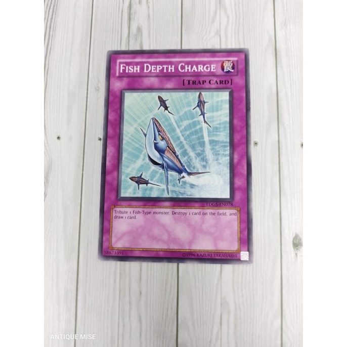 Original yugioh fish depth charge Card | Shopee Singapore