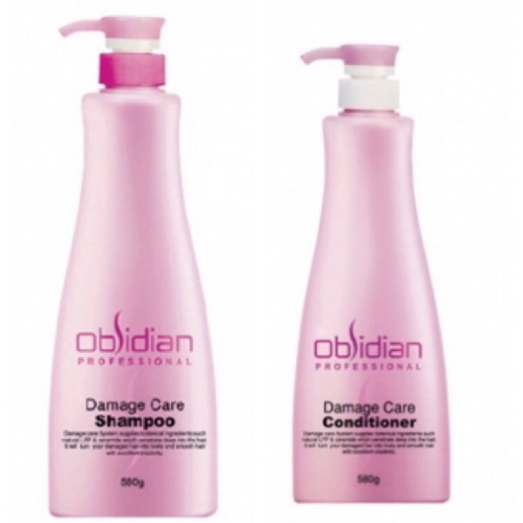 Obsidian Damage Care - Shampoo / Conditioner ( 580m/l) | Shopee Singapore
