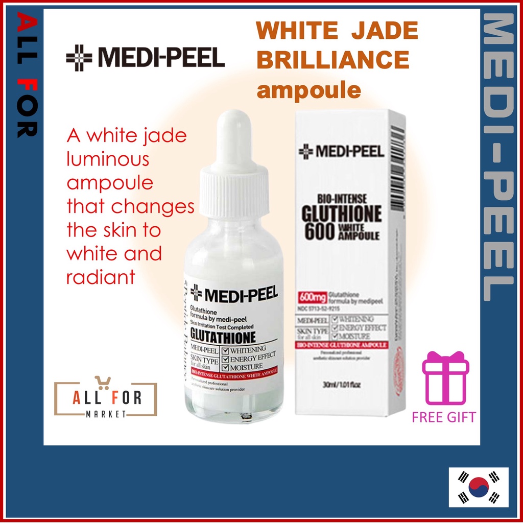 Medi-Peel Bio Intense Glutathione 600 White Ampoule 30ml. whitening ...