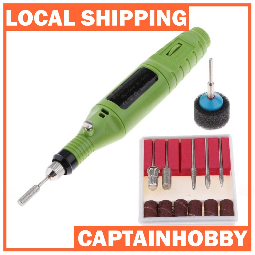 Mini Grinder Sander Set Tool for Gundam Gunpla Plastic Scale Model Kit ...