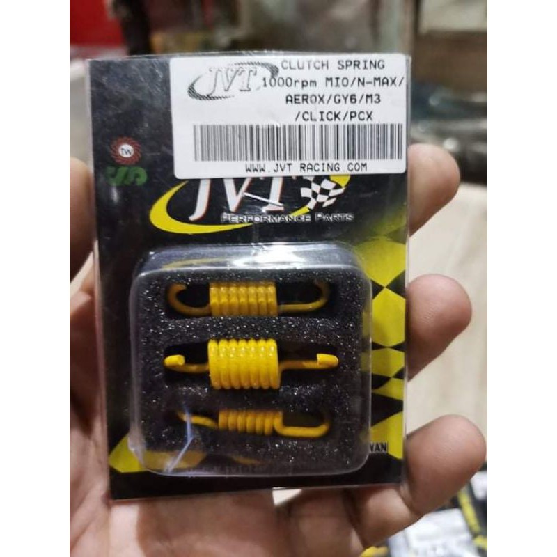 JVT CLUTCH SPRING 1000RPM FOR MIO SPORTY/NMAX/AEROX/M3/CLICK | Shopee ...