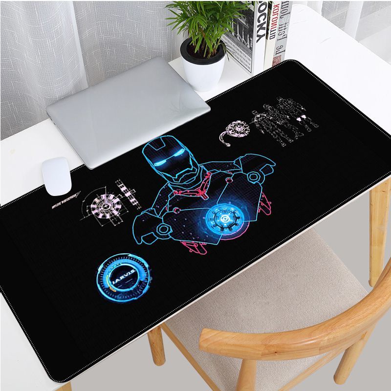 Disney Iron Man Anti-Slip Durable Rubber Computer Mouse Pad Game Tablet ...
