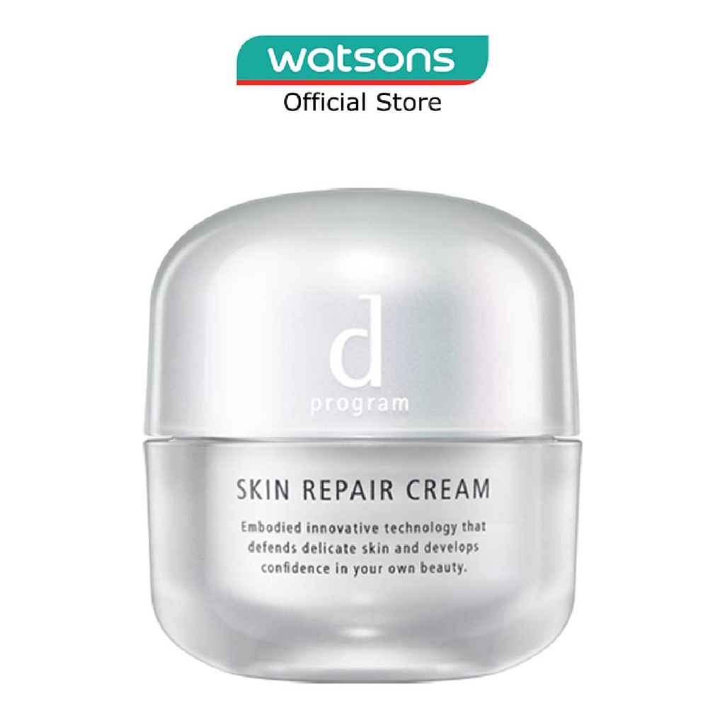 D PROGRAM Skin Repair Cream (Special care product that improves skin sensitivity for smooth and ...