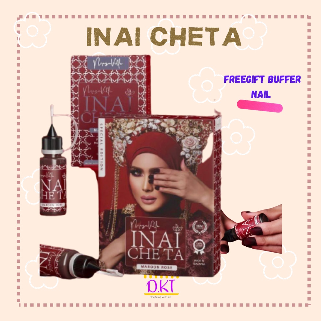 Inai Che ta Rozita Che Wan Henna Sah Prayer Che ta Maroon Color Hq ...