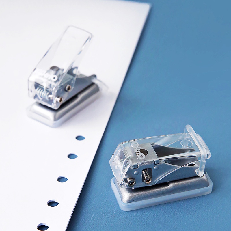 Single Handheld Hole Puncher, Small Punch, Transparent Hole Puncher, 6 ...