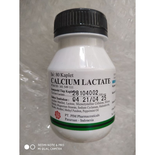 Calcium lactate 80 caplets calcium bone strengthening for chickens ...