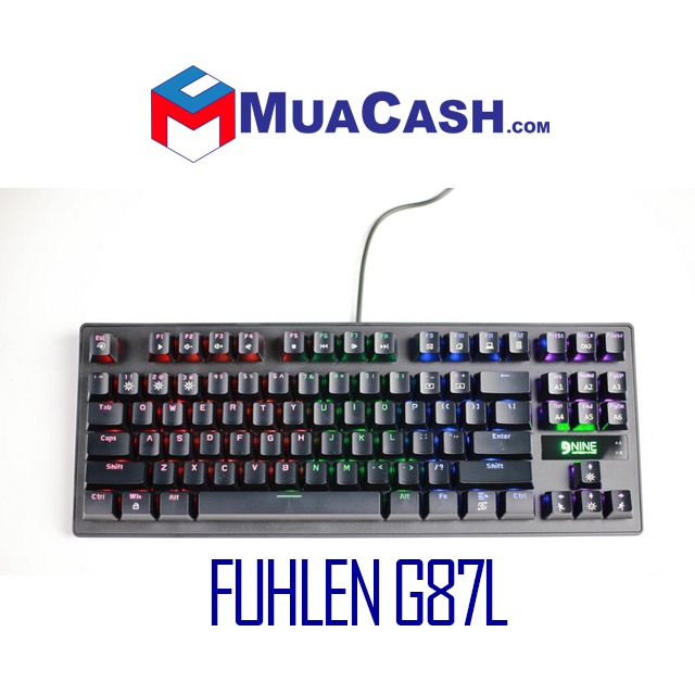 Best wired mechanical keyboard Fuhlen G87L genuine | Shopee Singapore