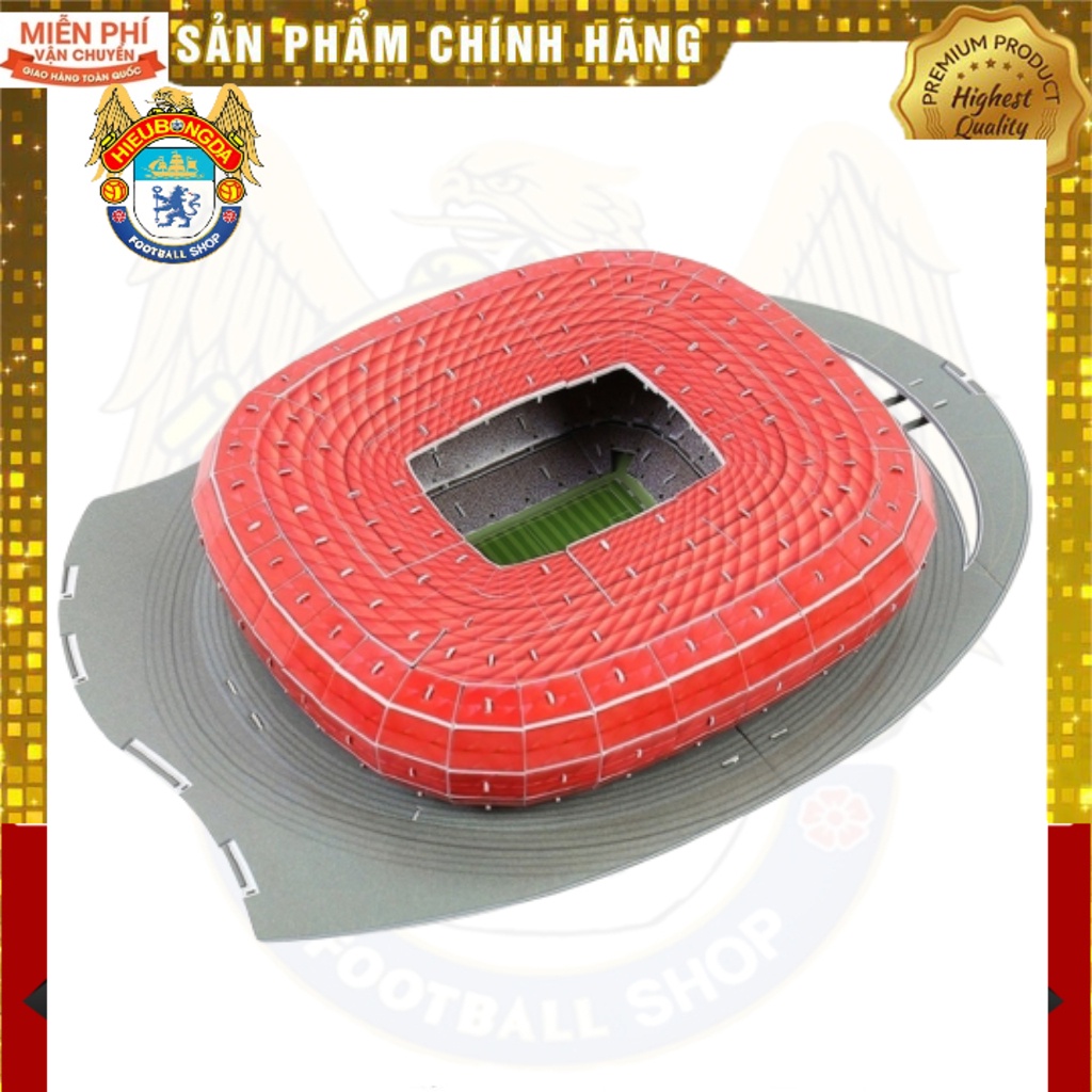 Allianz Arena Bayer Munich SVD football stadium model, soccer stadium ...
