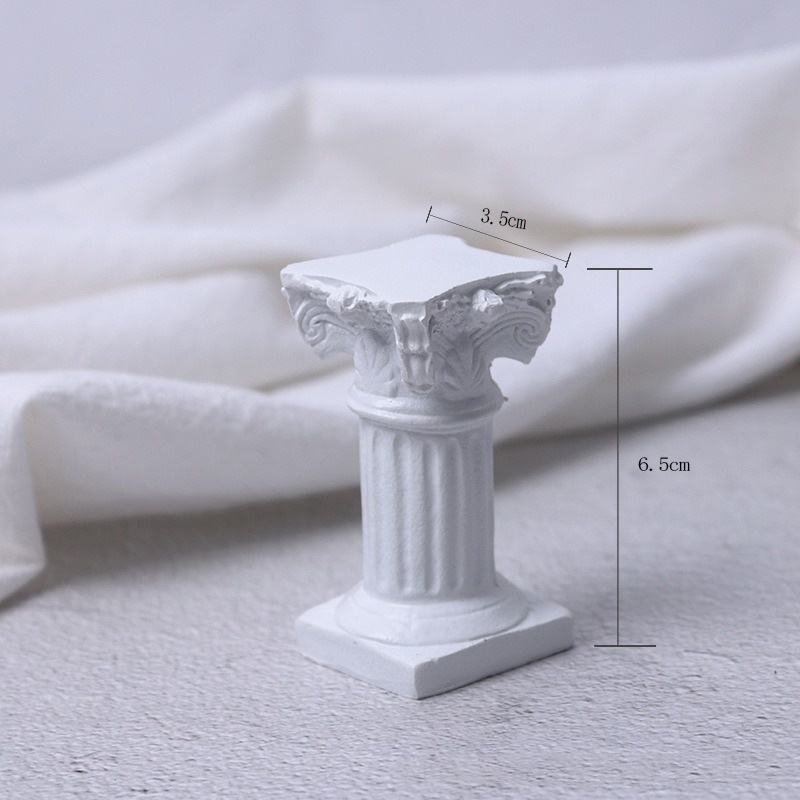 Retro-Roman Pillars + Faux Candles Light Home Decor Wedding Table ...