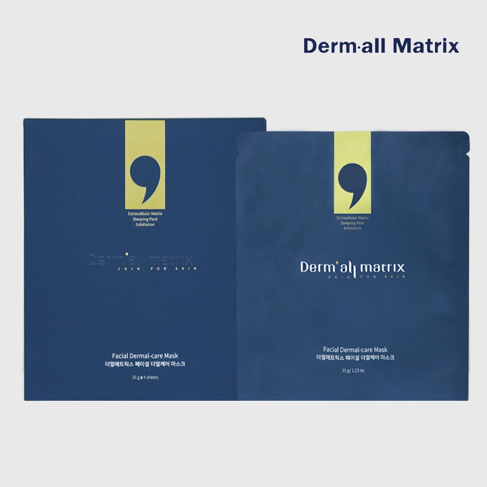 derm-all matrix facial mask 1box(4sheets) korea Sleeping pack,collagen ...