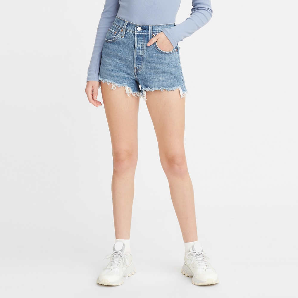 Levi's® Women's 501® Original High-Rise Jean Shorts 56327-0251 | Shopee ...