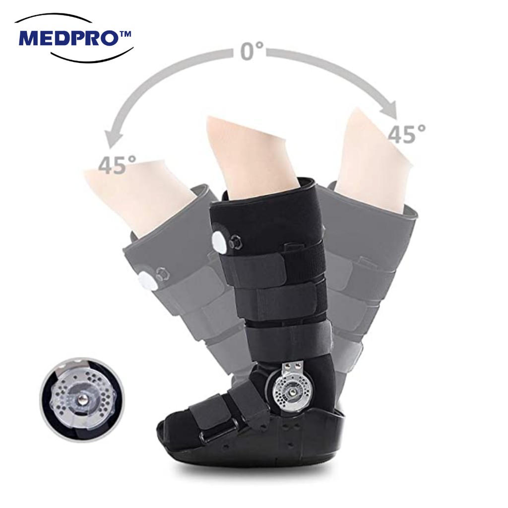 MEDPRO™ Short Air Compression Range of Motions (ROM) Walker Boot For ...