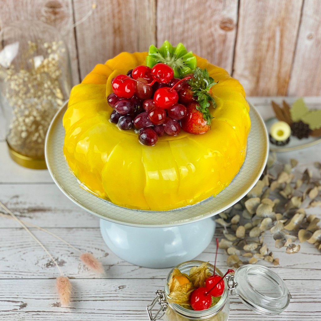 [Bakeinc] Fresh Mango Paradise Cake (7-Inch | 9-Inch) | Shopee Singapore