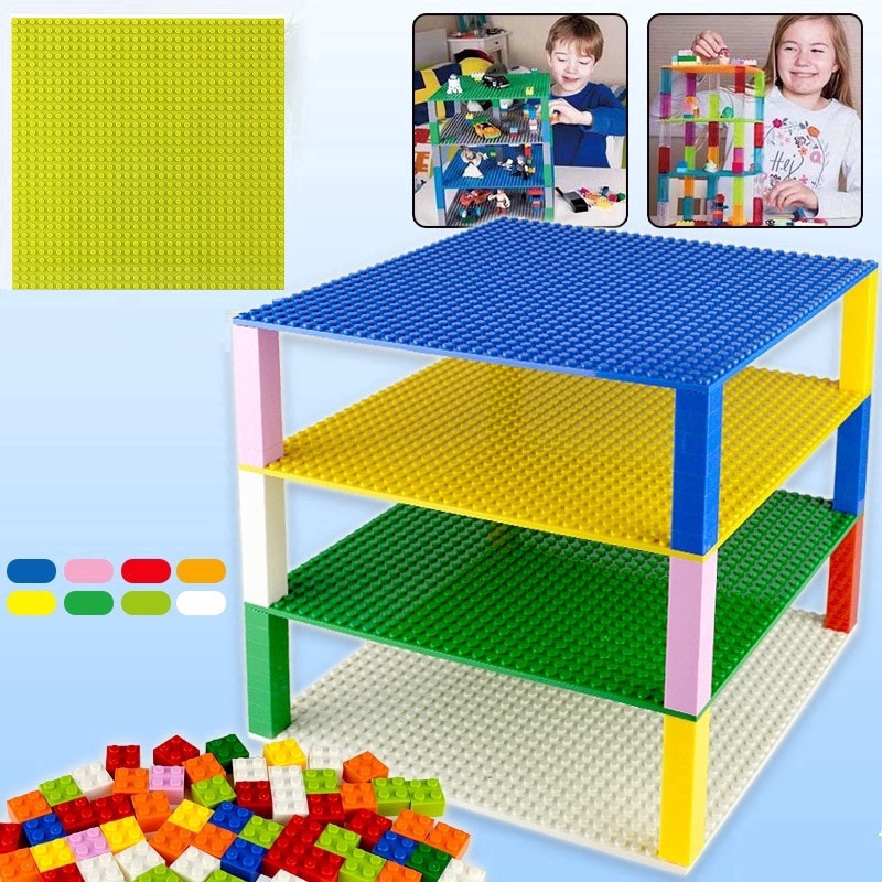 16X32 Dots Base Building Blocks Baseplate DIY Compatible LEGOs Bricks ...