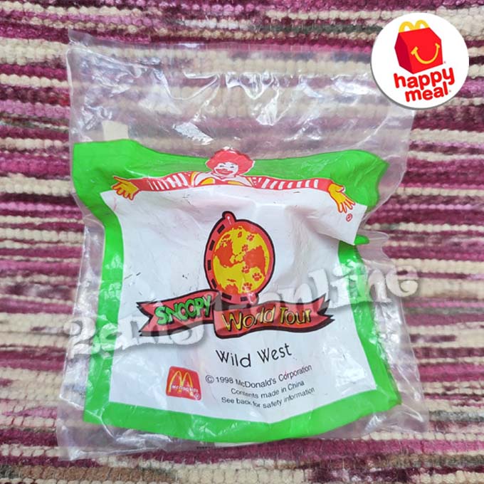 1998 Mcdo Snoopy World Tour - WILD WEST (Sealed) | Shopee Singapore