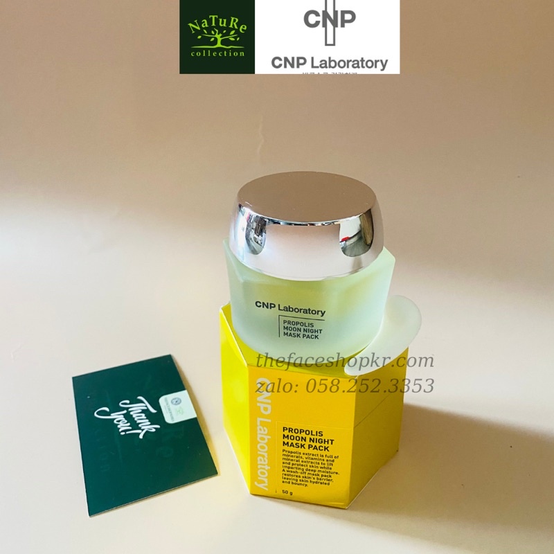 Cnp Laboratory Propolis Moon Night Mask Pack 50ml | Shopee Singapore