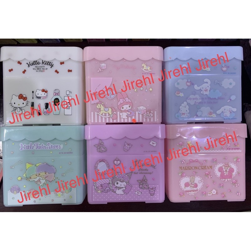 Sanrio 2 layers desk organizer - Hello Kitty, My Melody, Little Twin ...