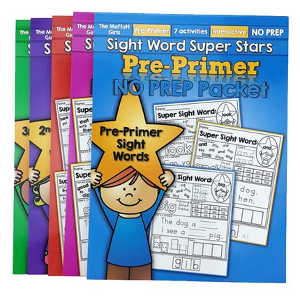 Sight Words Superstar English sight word worksheet | Shopee Singapore