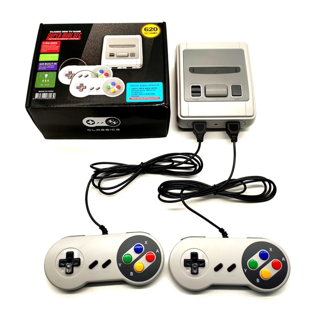 Handheld Home Game Console D64 Double Handle Classic Retro 8-bit Mini ...