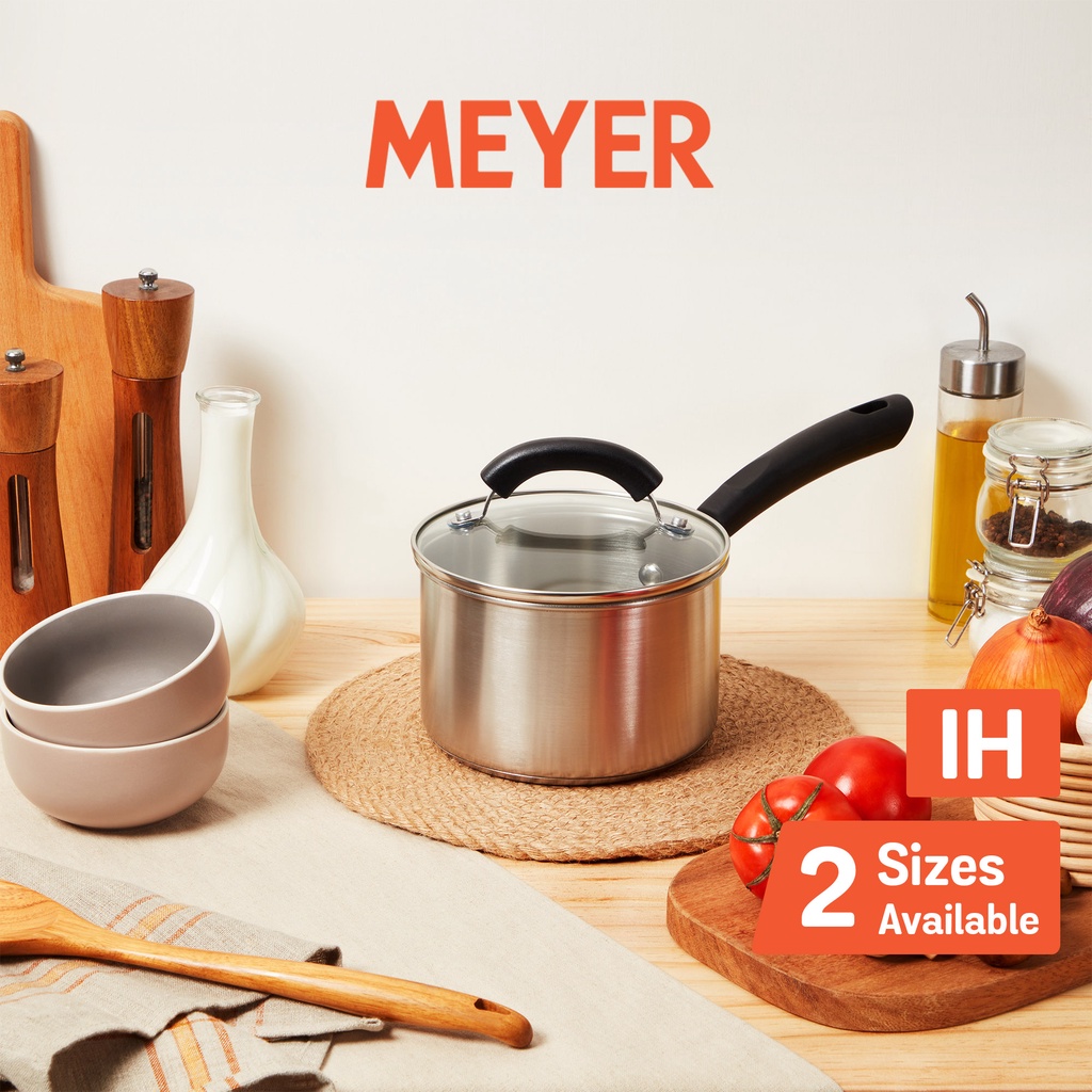 Meyer Centennial Series Stainless Steel Induction 16cm/18cm Saucepan ...
