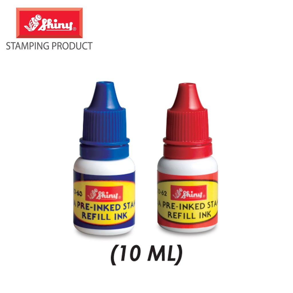 Shiny Pre-Inked Stamp Ink (2 pcs) | Shopee Singapore