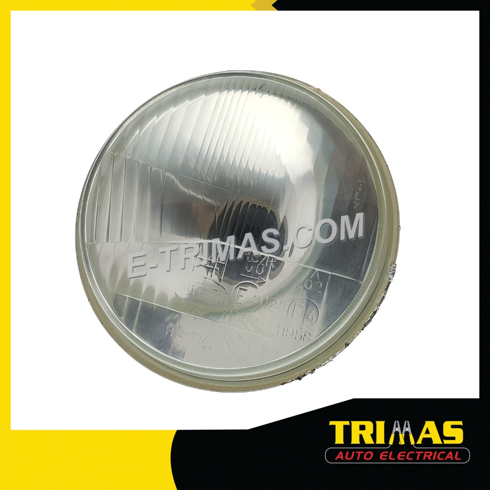 AutoPal India Quality 178mm Round Halogen Headlamp Unit (1PC) | Shopee ...