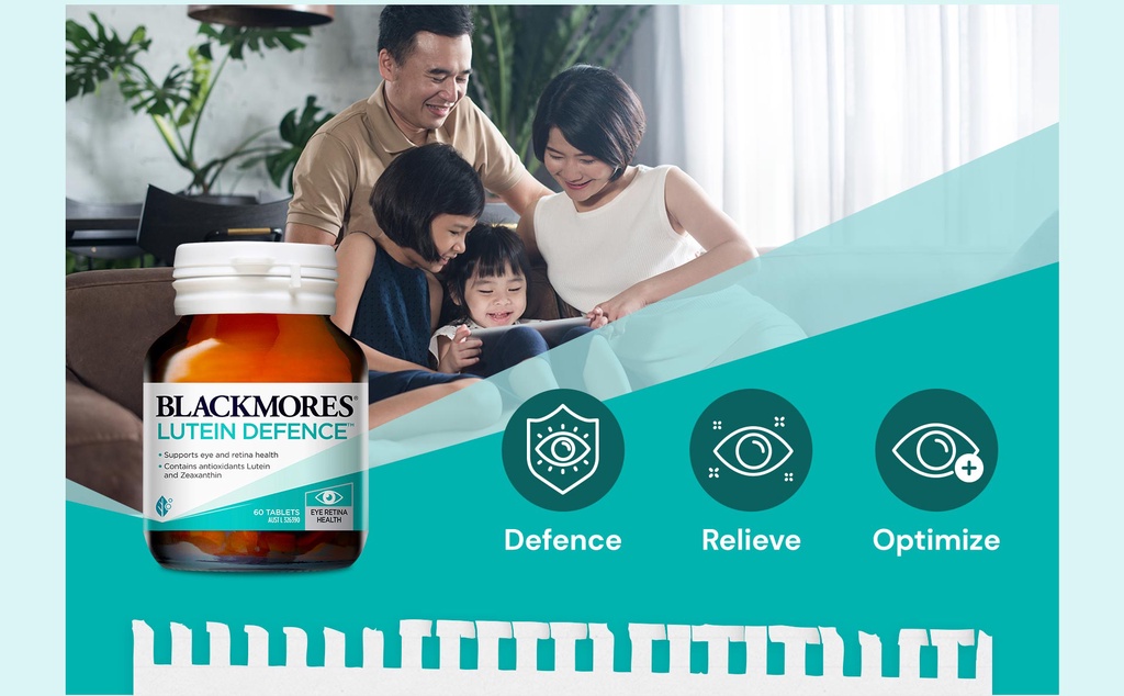 [SG] Blackmores Lutein Defence 60 Tablets (Support Eye Macula and ...
