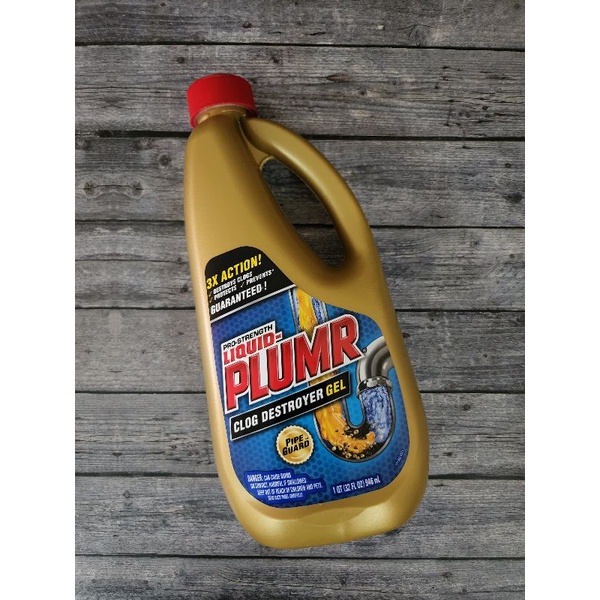 Clorox Liquid Plumr Clog Destroyer Drain Sink Deklogger Pipeline Plus ...