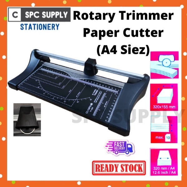 Rotary Trimmer Cutting Machine A4 siez/Paper Trimmer / Paper Cutter ...
