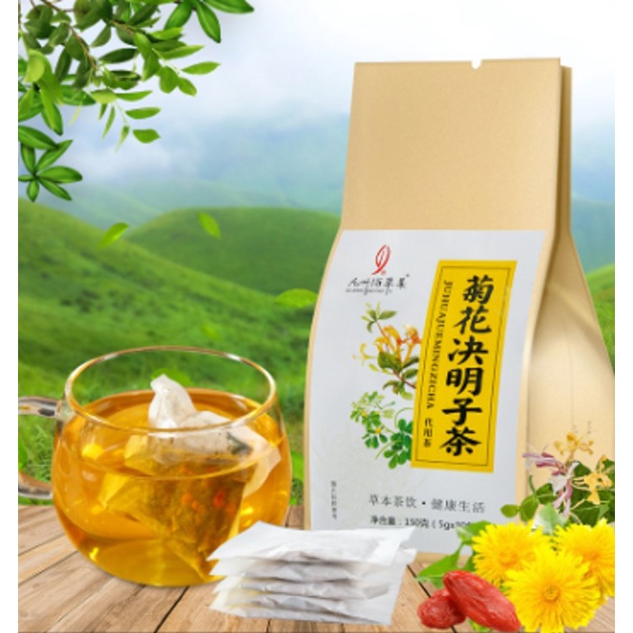 HERB TEA, Chrysanthemum Cassia Tea (30 teabags/ packet) !!! 菊花决明子茶 ...