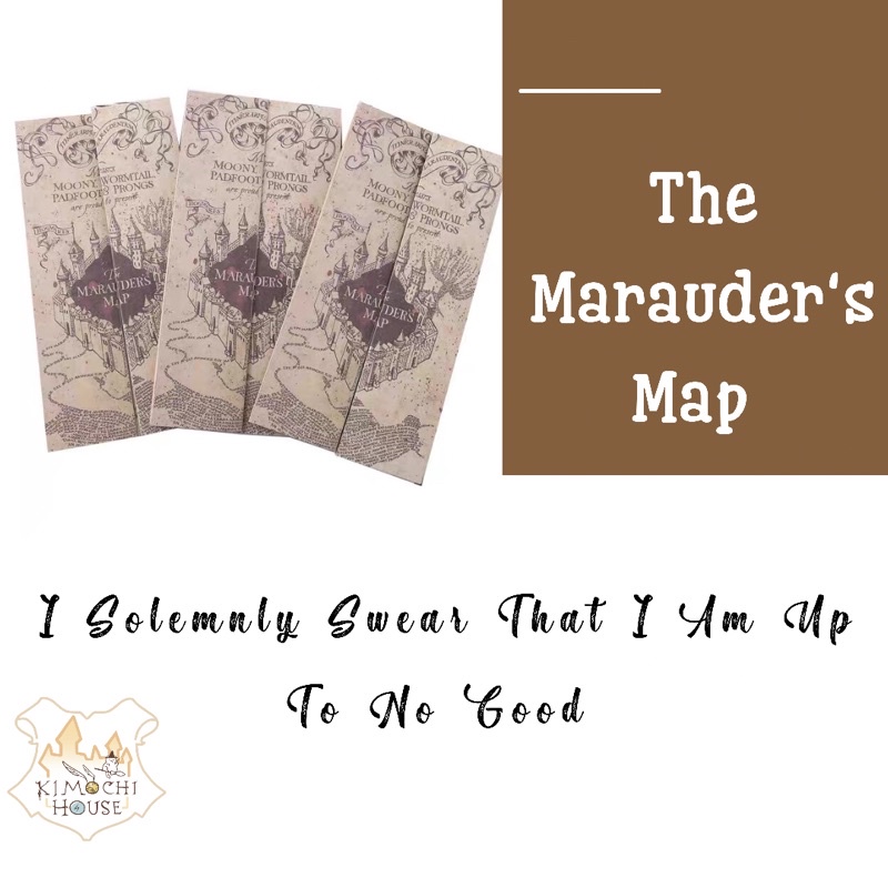 The Marauders Map - The Marauders Map (Harry Potter) | Shopee Singapore