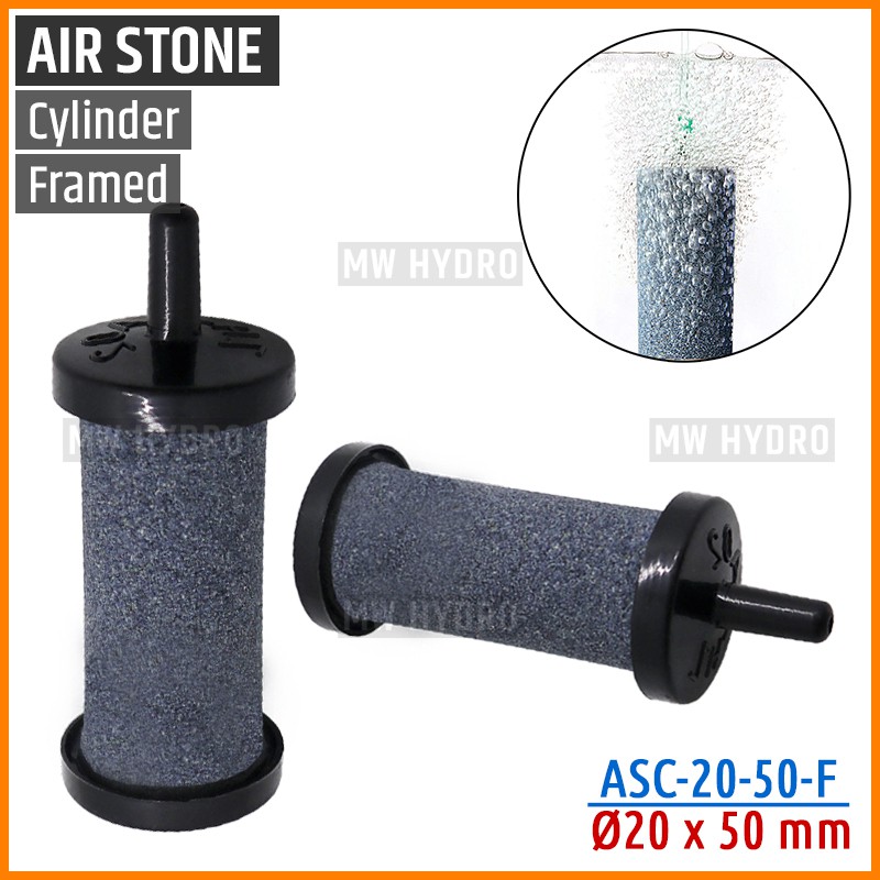 Air Stone Cylinder Frame, 20x50 mm - Airstone / Cylinder Aerator Stone ...