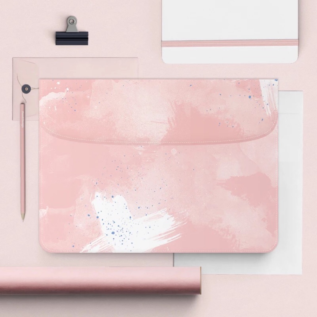 Slim Coloursplash Laptop Cover (Pink) | Shopee Singapore
