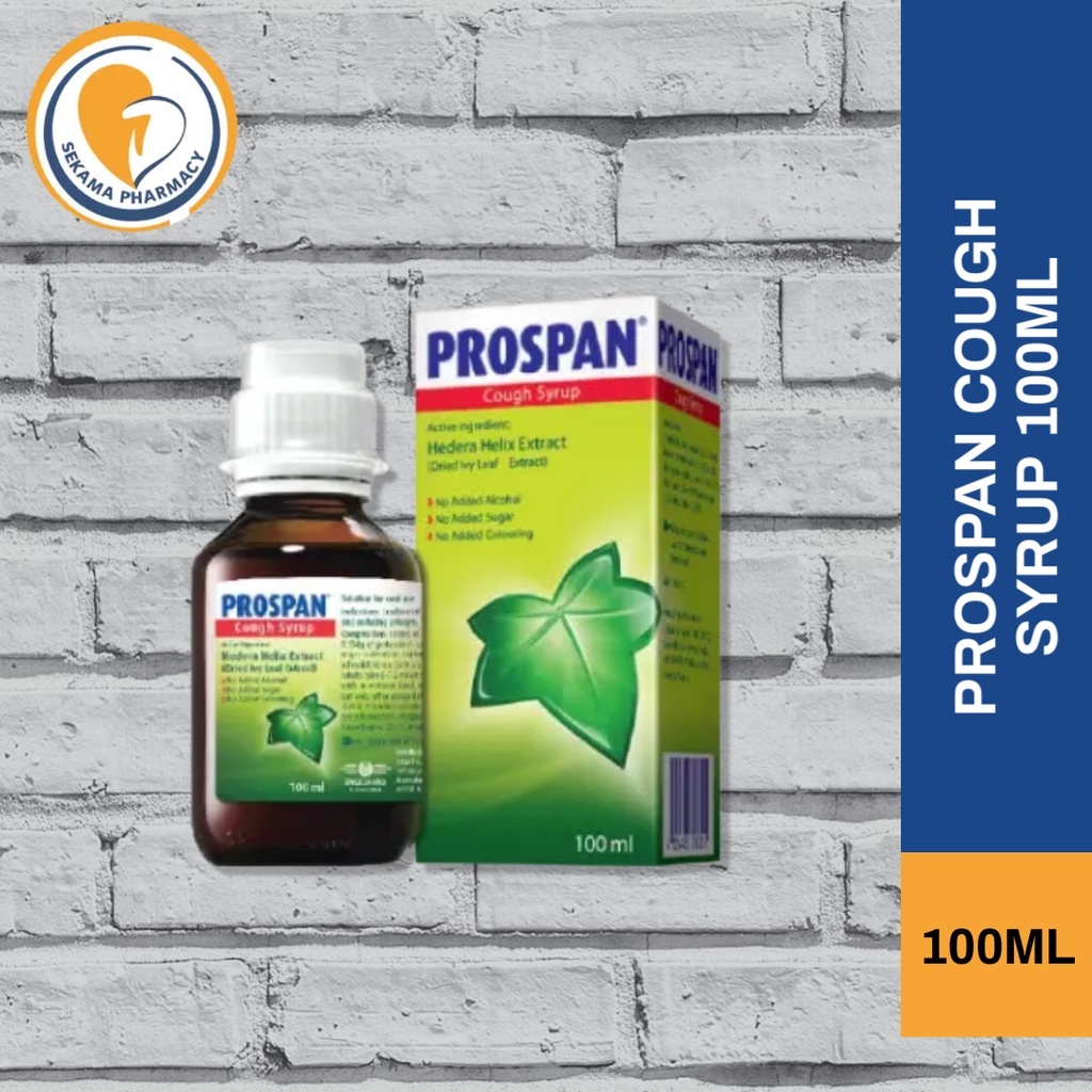 PROSPAN COUGH SYRUP 100ML [EXP: 5/2026] | Shopee Singapore