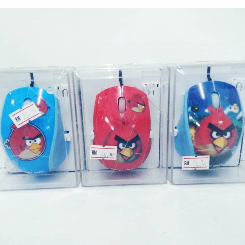 Angry Birds Optical Mouse | Shopee Singapore