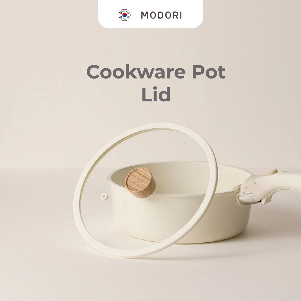 Modori Sodam Cookware Glass Pot Lid 22cm | Shopee Singapore