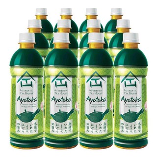 AUTHENTIC TEA HOUSE Ayataka Green Tea 500ML X 24 (BOTTLES) | Shopee ...