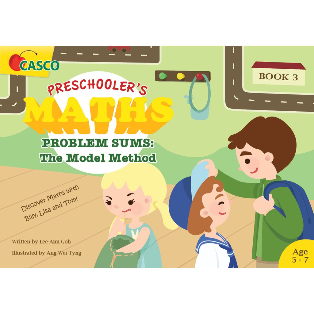 Preschooler's Maths Problem Sums Book 3: The Model Method | Shopee ...