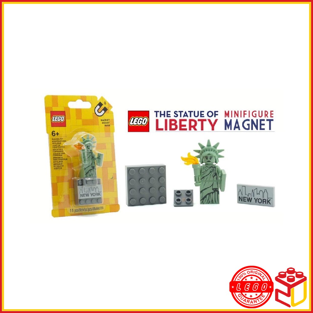 854031 LEGO BAM Minifigures Statue Of Liberty Magnet | Shopee Singapore