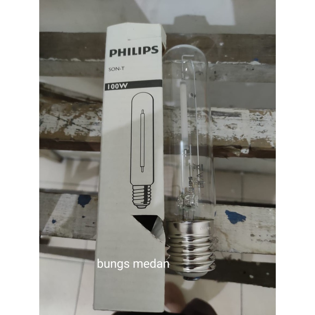 Philips SONT 100W SON-T SON T 100 Watt E40 YELLOW SPOTLIGHT STREET ...