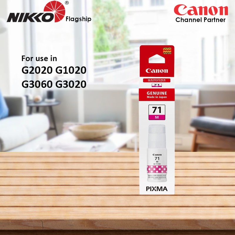 Canon GI-71 GI 71 GI71 Black Cyan Magenta Yellow Ink Bottles for PIXMA ...